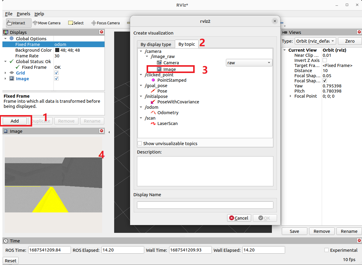 视觉巡线(Gazebo) - OriginBot智能机器人开源套件